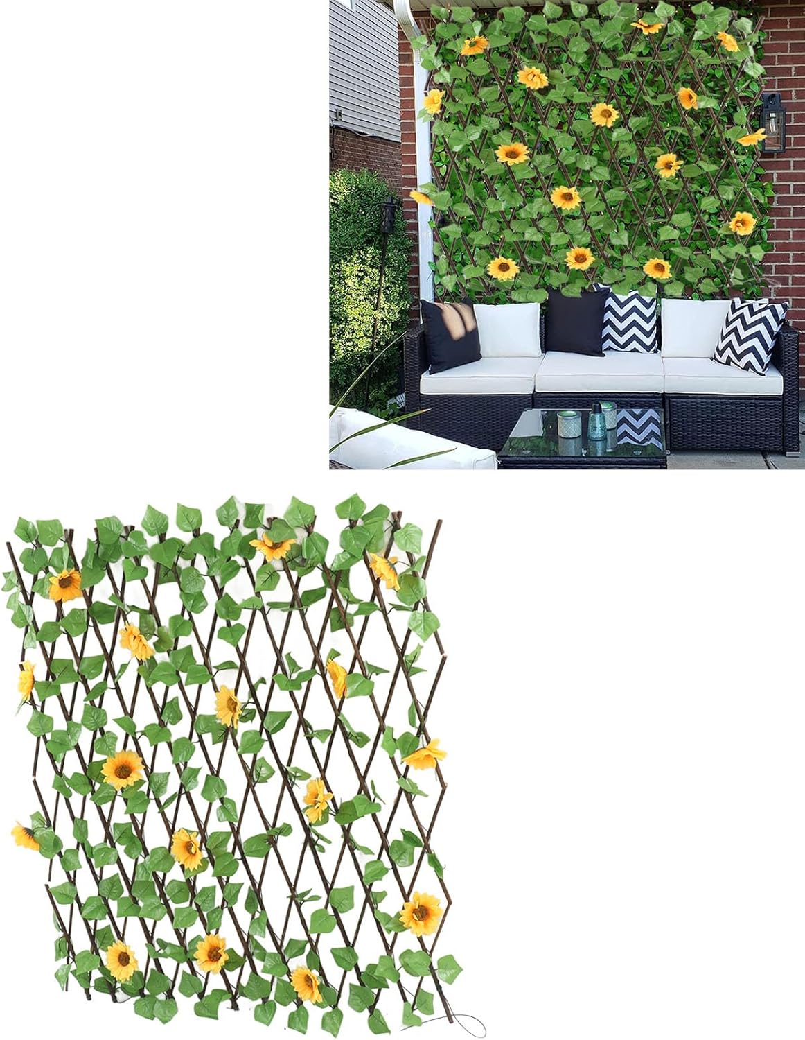 Gardh Dekorues me Luledielli (200 x 100cm) - Buzi Store