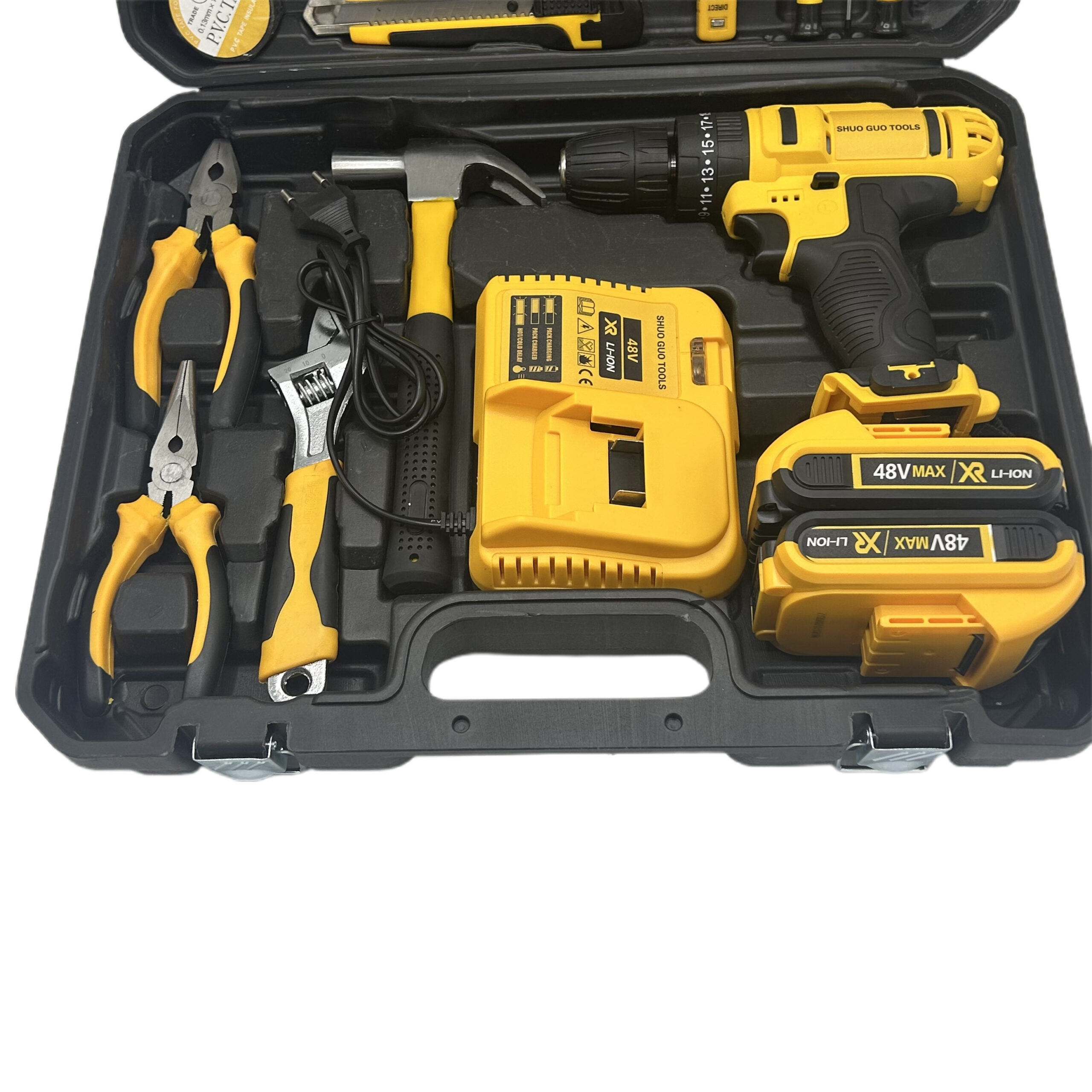 Trapan me Bateri - Set me 45 Pjese - Buzi Store