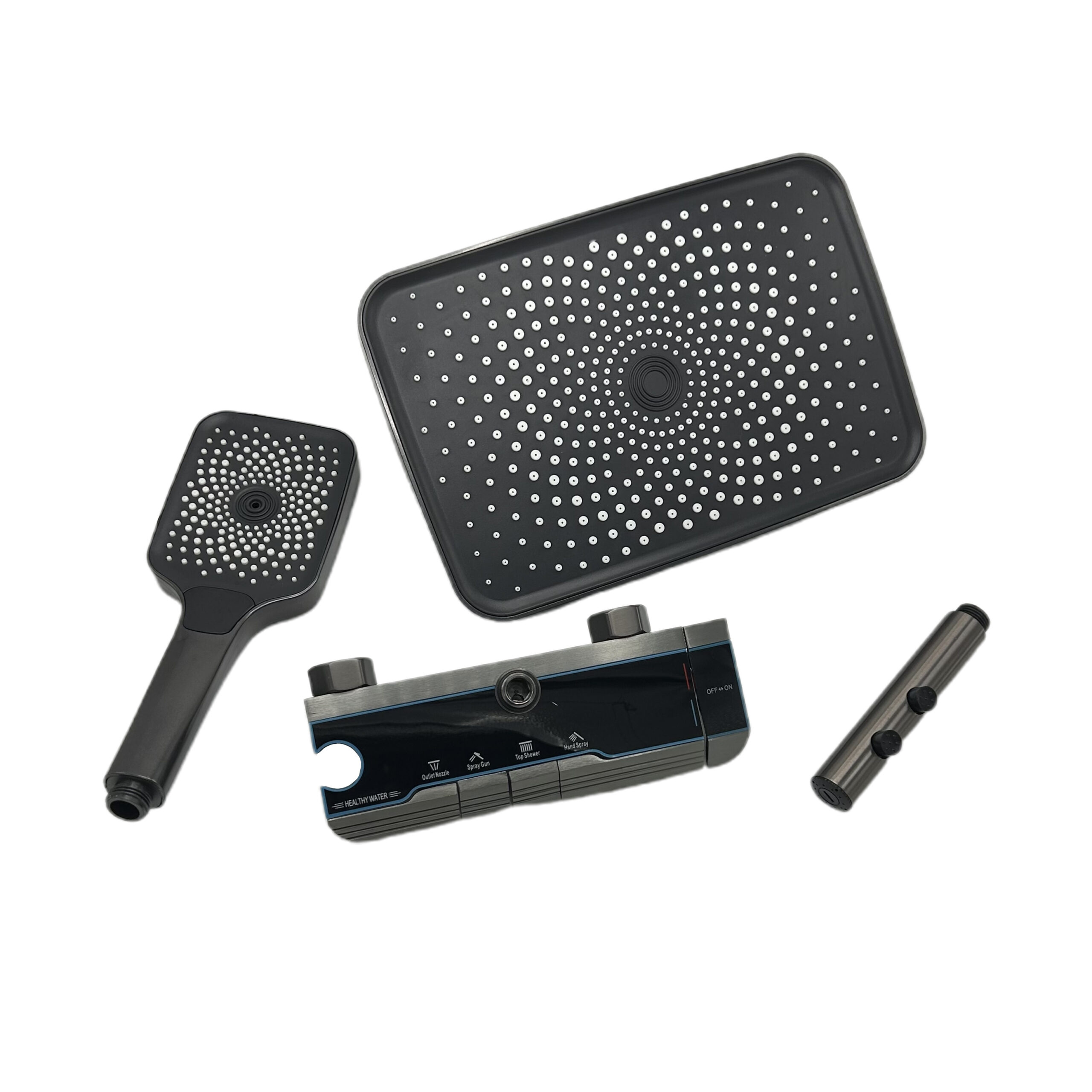 Grup Dushi (4n1) me Panel Kontroll - Luksoz - Buzi Store