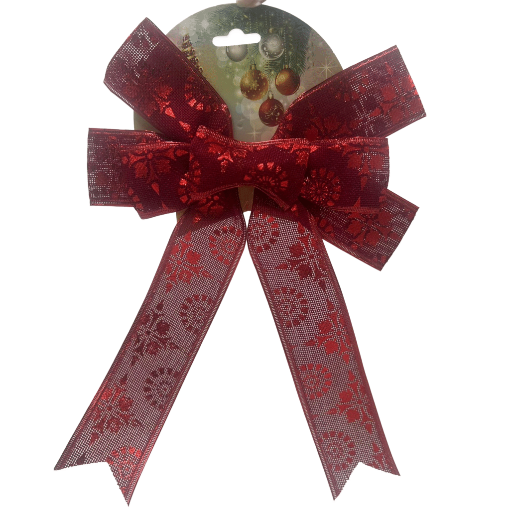 Fjongo Zbukurimi e Kuqe per Pemen e Krishtlindjeve 27cm - Buzi Store