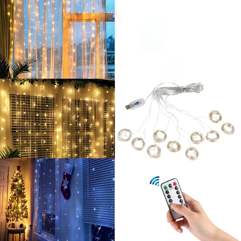 Drita LED Dekoruese 3x3m - Buzi Store